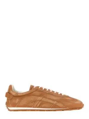 Dsquared2 Camel Nappa Leather Sneakers - Brown