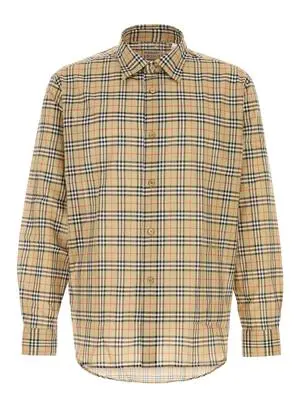Burberry Embroidered Cotton Shirt - Multicolor