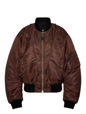 MAISON MARGIELA Reversible Bomber Jacket - Brown
