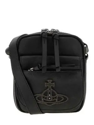 VIVIENNE WESTWOOD Small Eton Crossbody Bag - Black