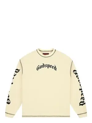 GODSPEED Vital Og Logo Thermal Shirt - Bone