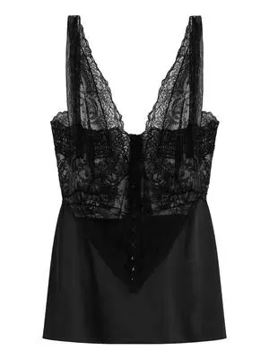 DOLCE & GABBANA Dolce & Gabbana Silk And Lace Top