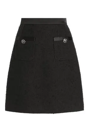 DOLCE & GABBANA Dolce & Gabbana Basketweave A-Line Skirt