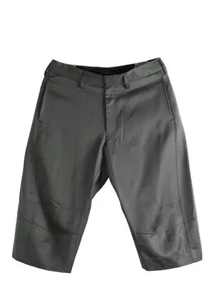 OMAR AFRIDI Omar Afridi Panelled Wool Shorts