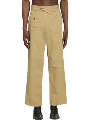 Junya Watanabe Flared Casual Trousers - Nude