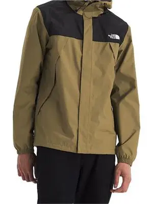 The North Face Antora Logo Hooded Jacket - Cedar/black