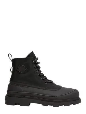 Moncler Vera Sheal Lace-up Boots - Black
