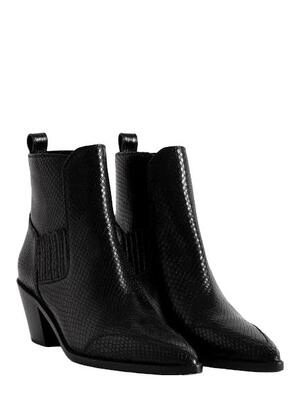 Zadig&Voltaire Tyler Neo Soft Wild Leather Bootie - Black