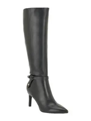 Tommy Hilfiger Tommy Hilfiger Jolay Knee-High Pointed Toe Stiletto Boots Black