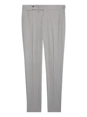 Isaia Casalnuovo Wool Trousers - Grey