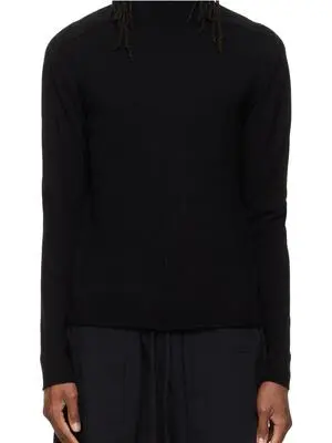 THOM KROM Long-sleeved Sweater - Black