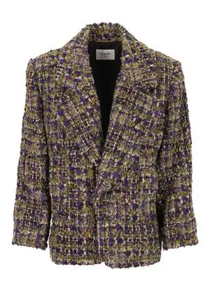 Saint Laurent SAINT LAURENT Tweed Blazer Multicolor
