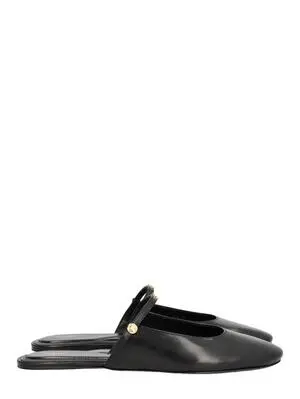Celine Macaron Ballerina Flat - Black
