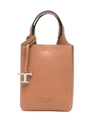 TOD'S Tod's Women Micro Handbag With T-Pendant Brown