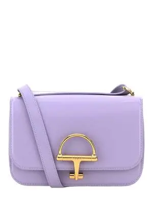 Gucci Lilac Leather Small Siena Shoulder Bag - Purple