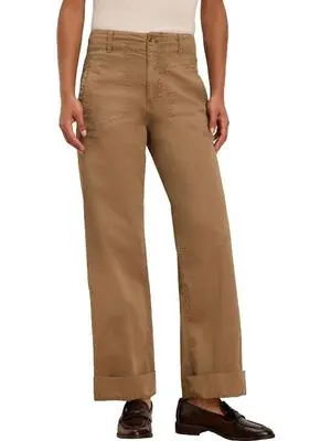 NIC+ZOE Highland Stretch Straight Leg Pants - Oak