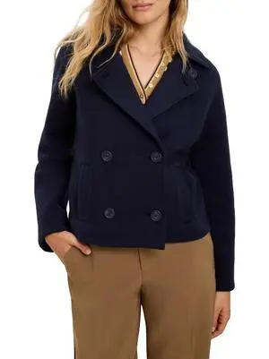NIC+ZOE Cool Nights Knit Jacket - Dark Indigo