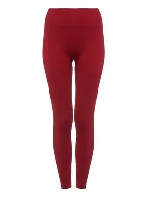 HEART AND SOUL Rhubarb Infinity High-waisted Activewear Leggings - Red