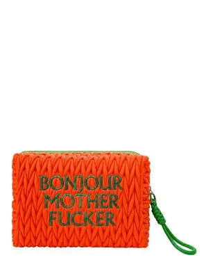 LILLY LOVES Bonjour Mf Cosmetic Bag - Orange
