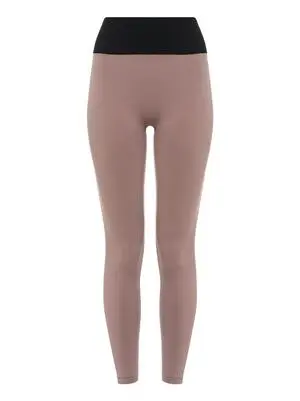 HEART AND SOUL Neutrals / Dove Grey/ Brb High-waisted Activewear Leggings - Black