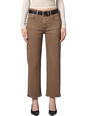 Citizens Of Humanity Palma High Rise Straight Jeans - Cocoa
