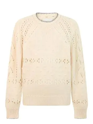 ISABEL MARANT ÉTOILE Isabel Marant Étoile Open-Knit Crewneck Sweater