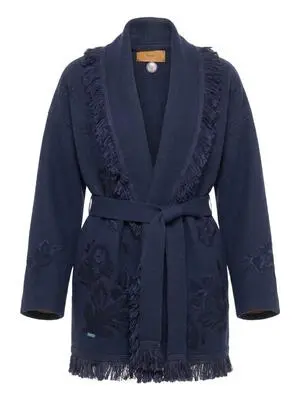 ALANUI Alanui Nature In Bloom Belted Cardigan