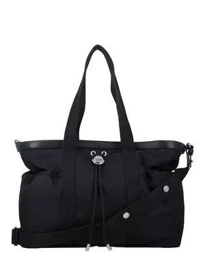 Moncler MONCLER Mini Nylon Changing Bag With Stroller Attachment Nero