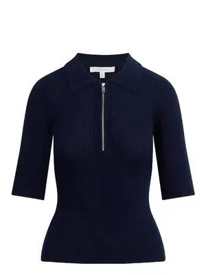 FAVORITE DAUGHTER The Downtown Polo - Navy