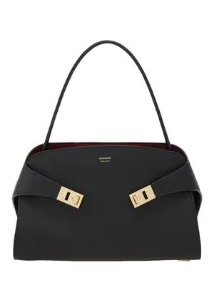 FERRAGAMO Shoulder Bags - Black