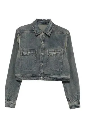 Rick Owens Denim Jacket - Multicolor