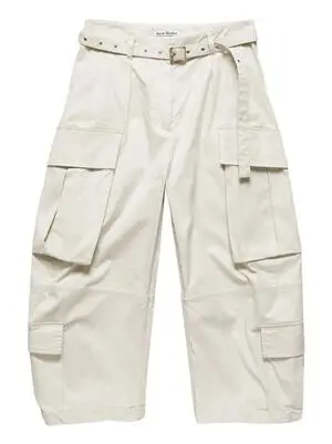 Acne Studios Cargo Trousers - Cream