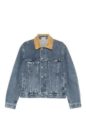 JW ANDERSON J.W. Anderson Corduroy Collar Denim Jacket