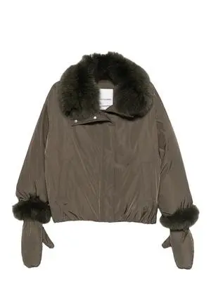 YVES SALOMON Jackets - Brown
