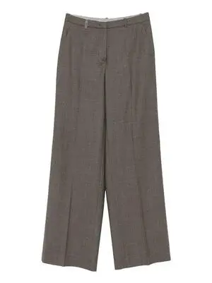 Peserico Grey Trousers - Gray