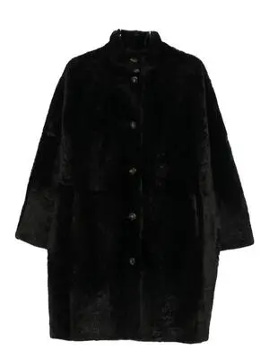 YVES SALOMON Coats - Black