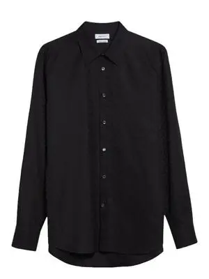 Alexander McQueen Skull Jacquard Shirt - Black