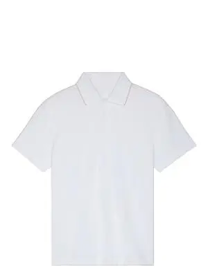 On Courtside Polo - White/sand