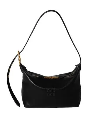 Miu Miu Spirit Nappa Leather Bag Black