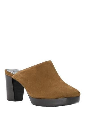 Staud Monica Heeled Mule - Cigar