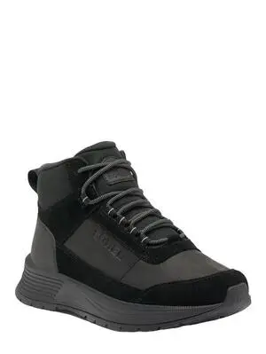 Sorel Mid Waterproof Hiking Boots - Black/black