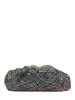 Missoni Small Knitted Clutch - Multicoloured