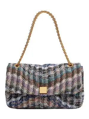 Missoni Small Knitted Shoulder Bag - Multicoloured