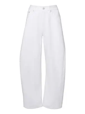 Alaïa Barrel-leg Jeans - White