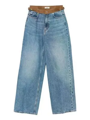 Sandro Jeans Con Bolsillos Y Cinturón | | Hn - Blue