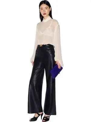 REFORMATION Reformation Velma Blouse Ivory