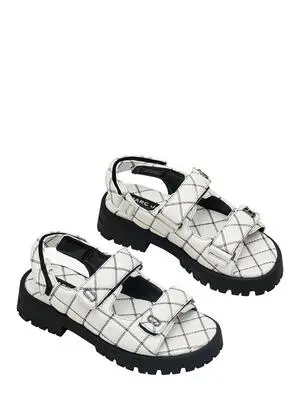 MARC JACOBS The Quilted Sunny Sandal