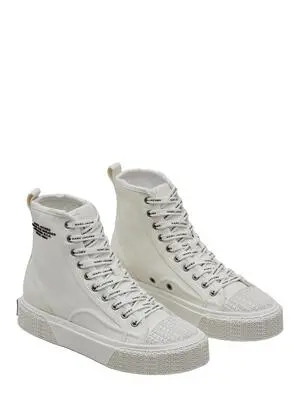 Marc Jacobs The High Top Sneaker White