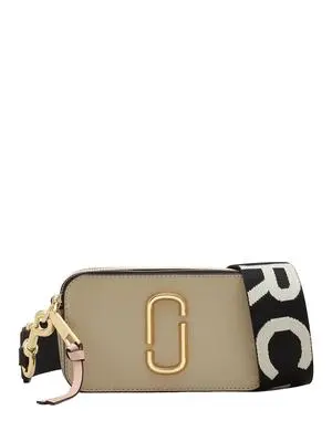 Marc Jacobs The Snapshot Bag In Khaki Multi