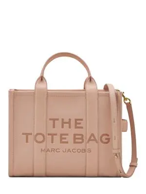 Marc Jacobs The Leather Medium Tote Bag In Rose